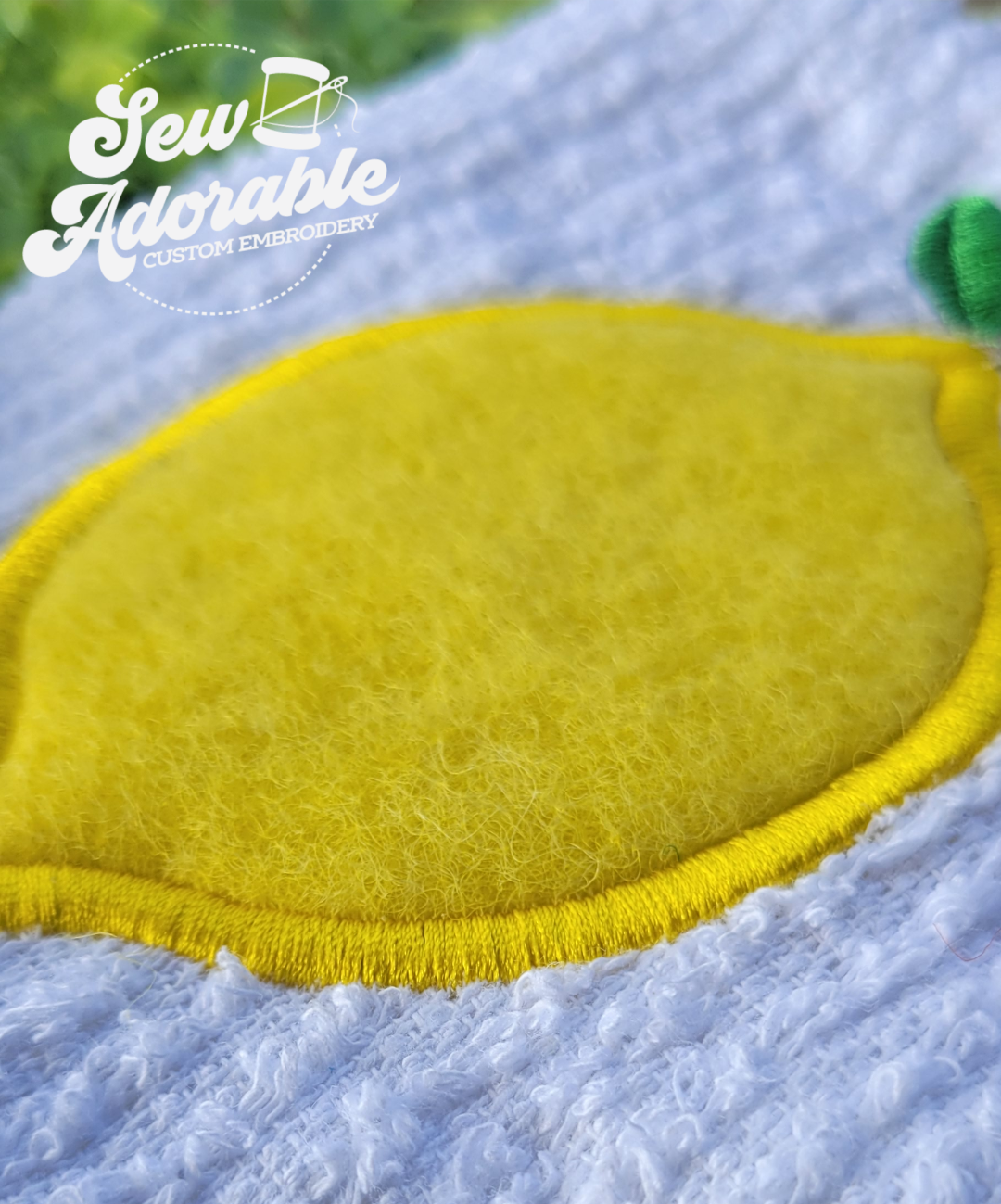 Lemon Applique – Sew Adorable Embroidery